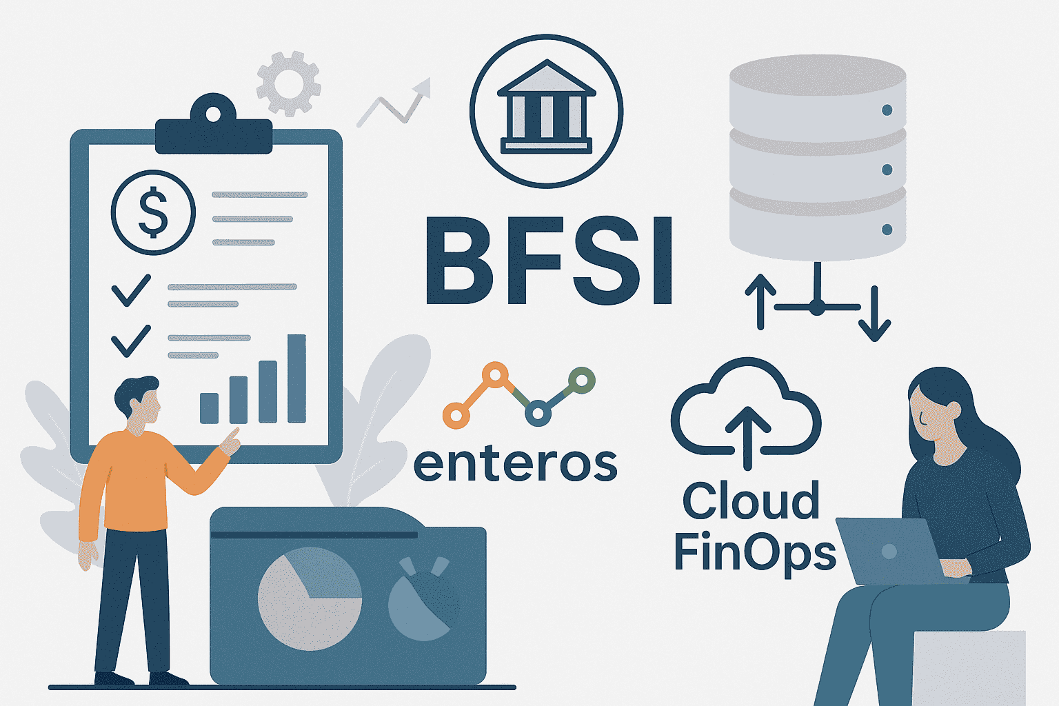 Accurate Cost Estimation and Database Optimization in BFSI with Enteros and Cloud FinOps
